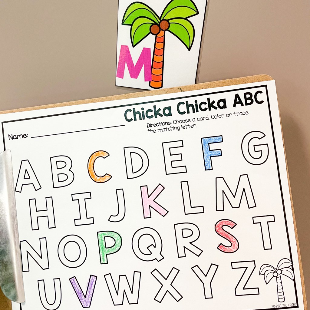 Chicka Chicka Boom Boom Day - Popping Into Kinder